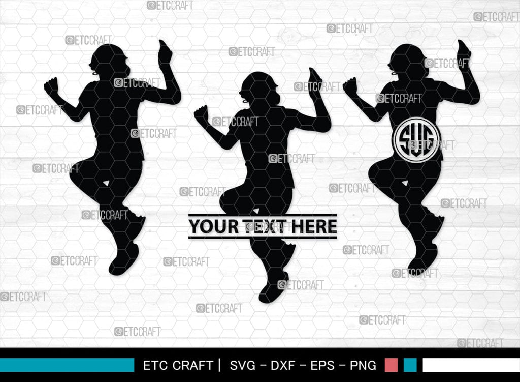 Hip Hop Monogram, Hip Hop Silhouette, Hip Hop SVG, Hip Hop Dancers Svg ...