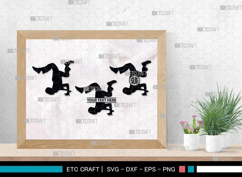 Hip Hop Monogram, Hip Hop Silhouette, Hip Hop SVG, Hip Hop Dancers Svg ...