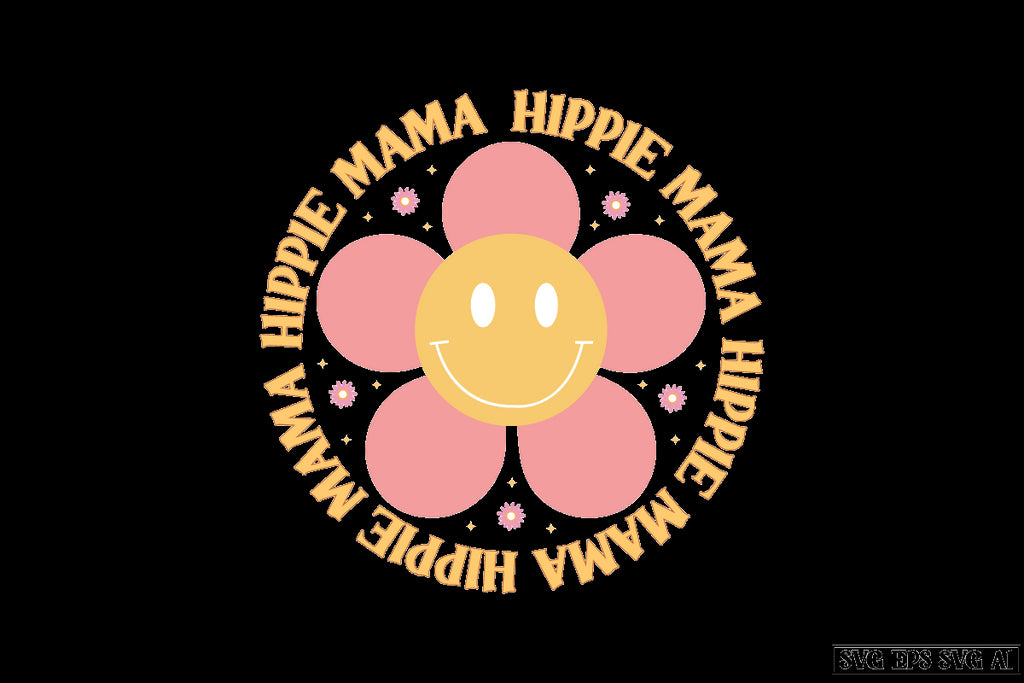 Hippie Mama Sublimation bundle - So Fontsy