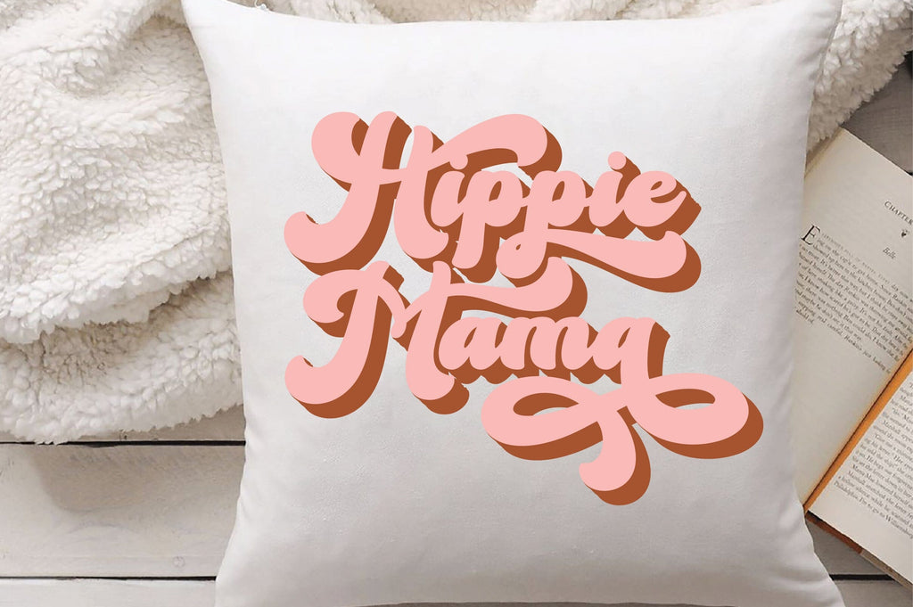 Hippie Mama Svg Design - So Fontsy