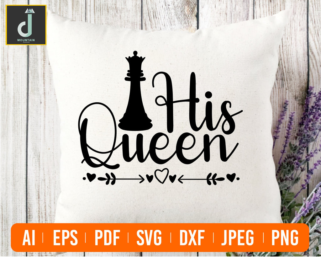 His queen svg, her king his queen svg, her king png, her king shirt ...