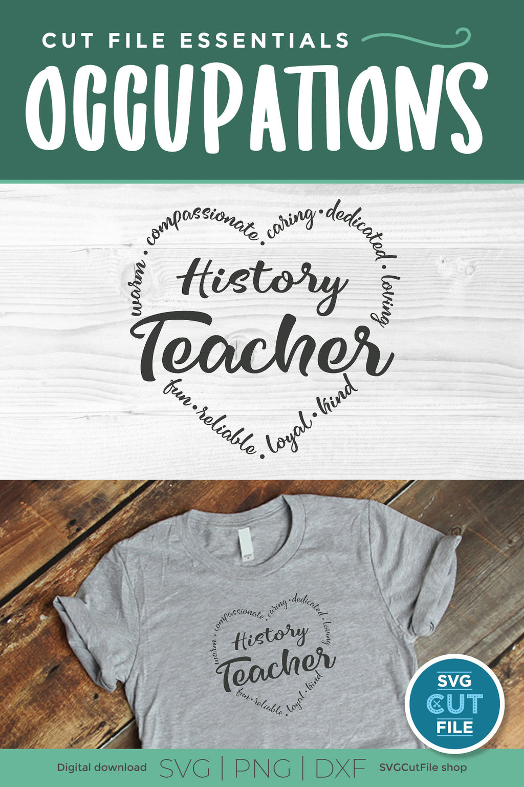 History teacher svg - So Fontsy