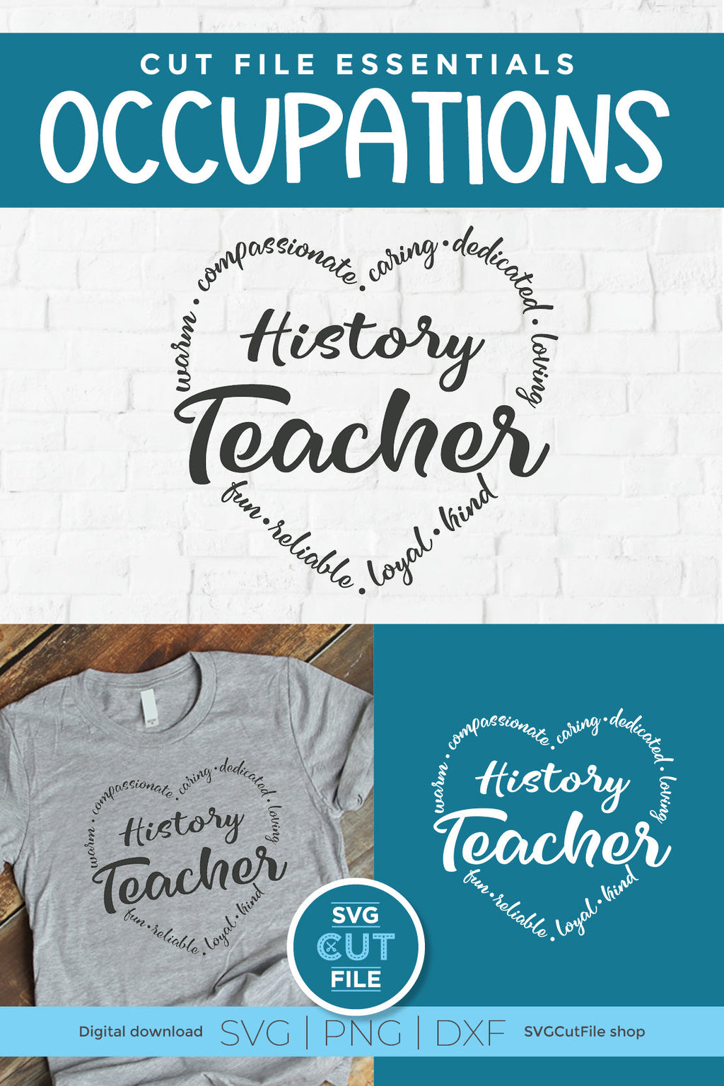 History teacher svg - So Fontsy