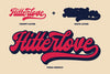 Hitterlove - Retro Bold Script - So Fontsy