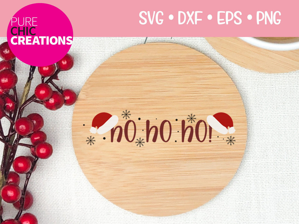 HO HO HO! - Cricut - Silhouette - svg - dxf - eps - png - Digital File ...