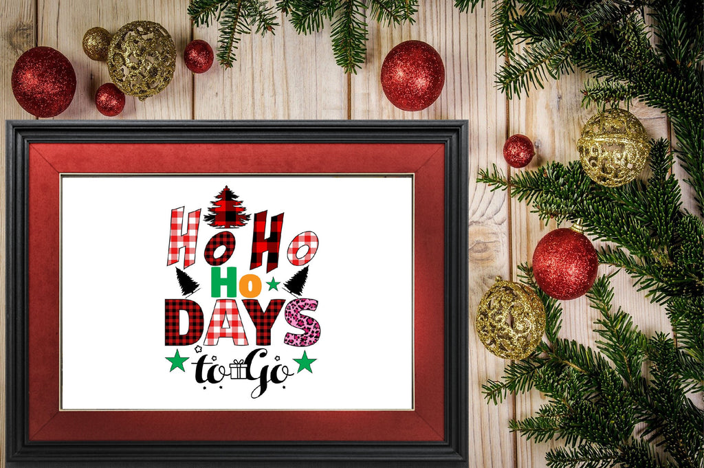 Ho Ho Ho Days to Go - So Fontsy
