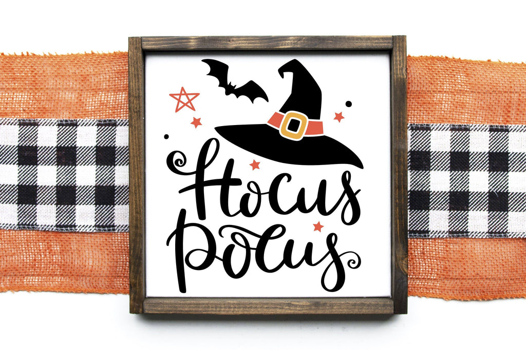 Hocus Pocus Cricut SVG, Halloween Witch hat svg cut file - So Fontsy