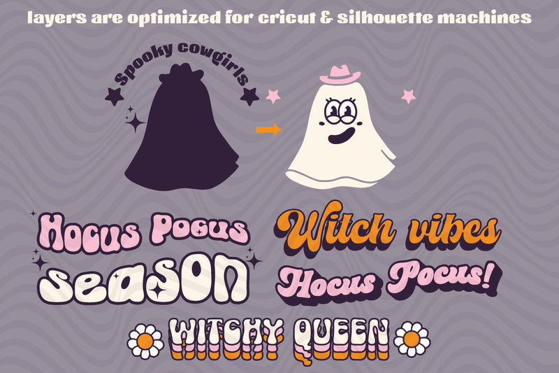 Hocus Pocus Halloween SVG bundle - So Fontsy