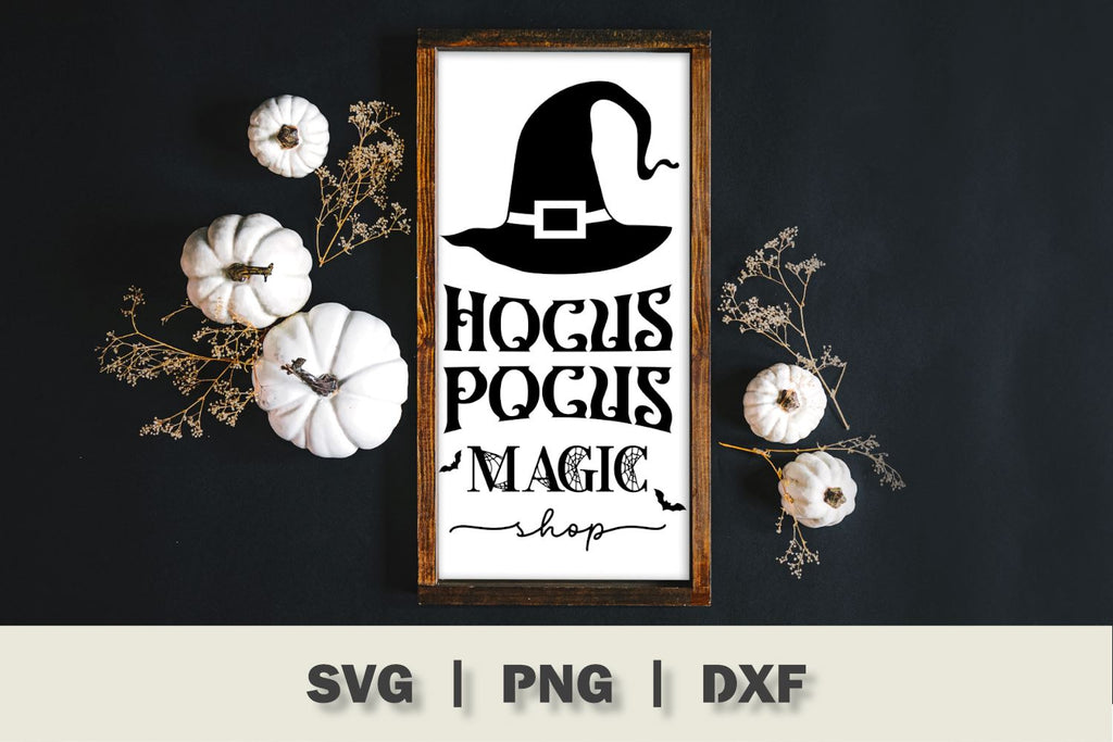 Hocus Pocus Halloween SVG Cut File - So Fontsy