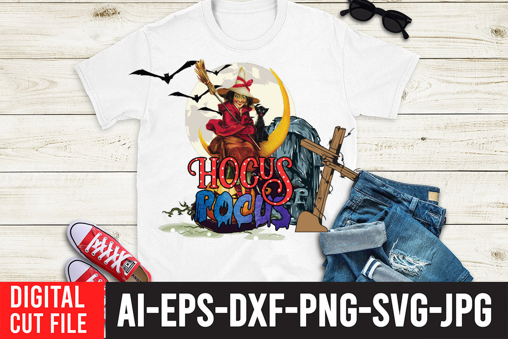 Hocus Pocus Sublimation Design - So Fontsy