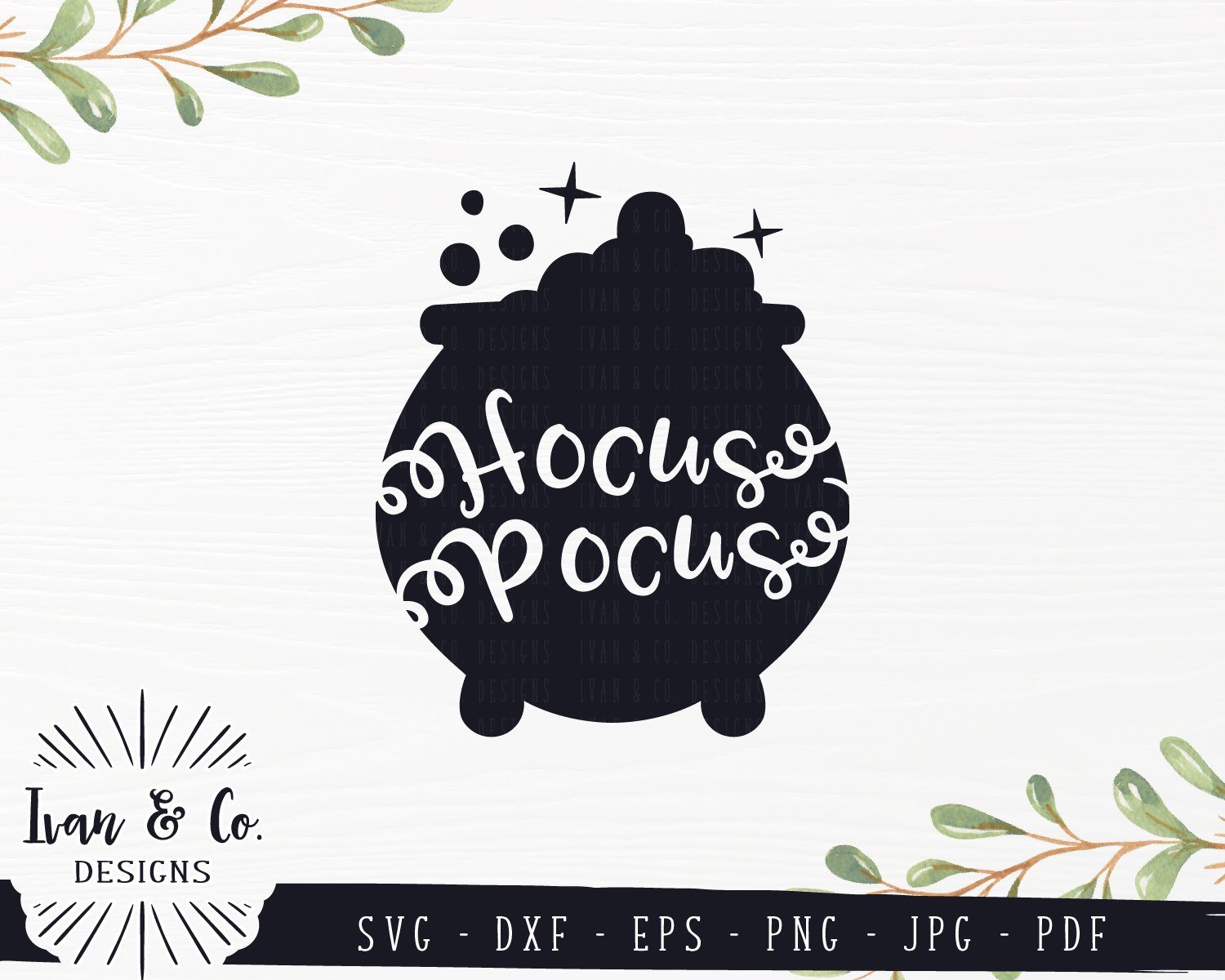 Hocus Pocus SVG Files | Cauldron | Halloween | Witch Potion | Brew SVG ...