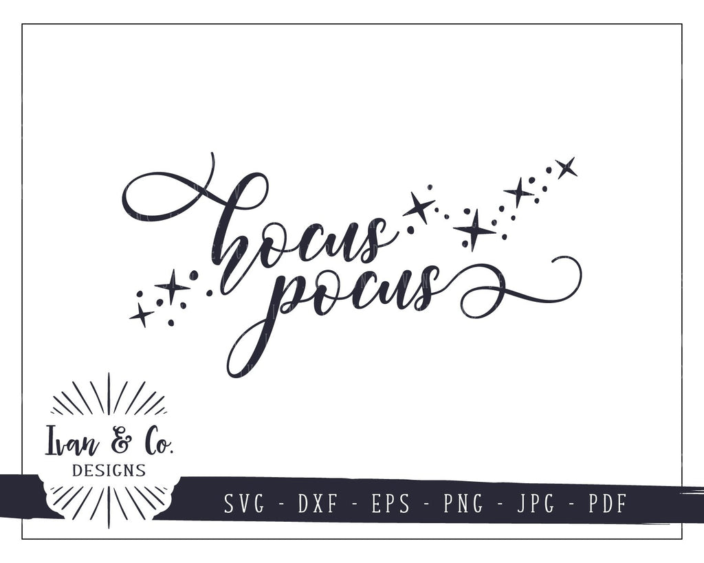 Hocus Pocus SVG Files | Halloween SVG (806405914) - So Fontsy