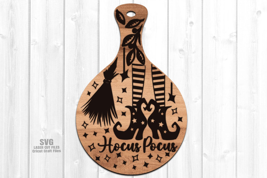 Hocus Pocus SVG | Halloween SVG | Cutting Board SVG Laser Cut Files ...