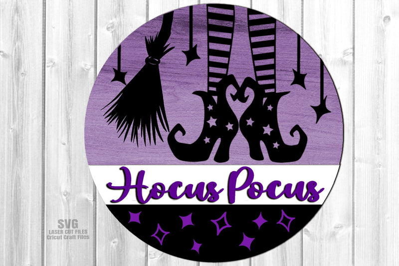 Hocus Pocus SVG | Witch SVG | Halloween Sign SVG Laser Cut Files - So ...