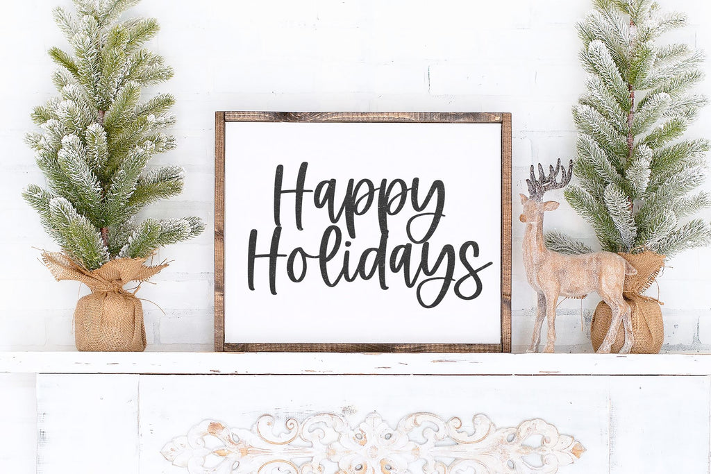 Holiday Wishes - Handwritten Script Font - So Fontsy