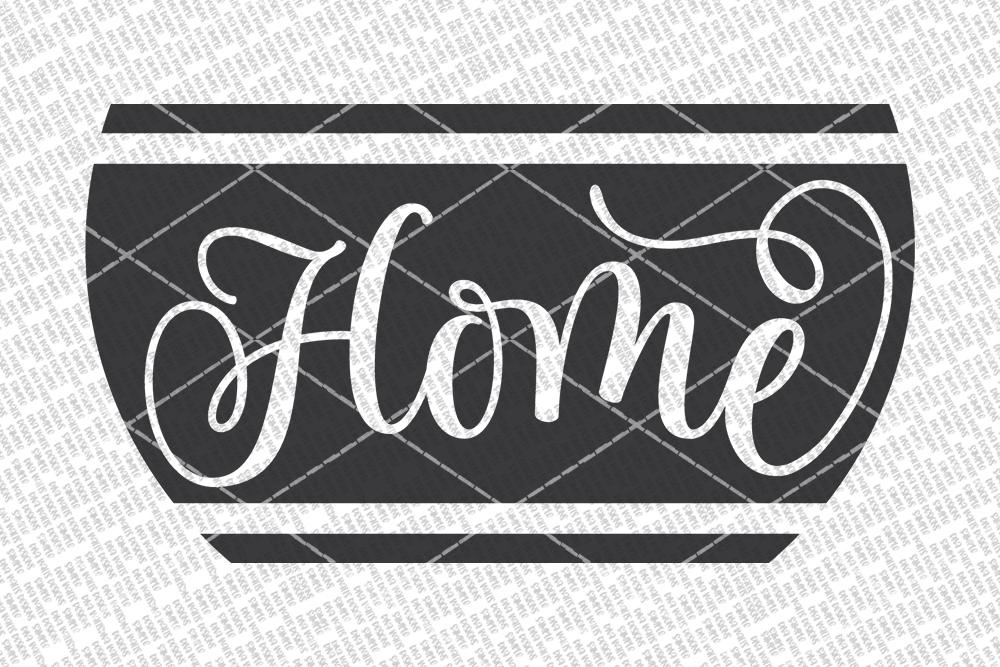 Home For Round Signs SVG | Farmhouse Round Sign | DXF and More! - So Fontsy