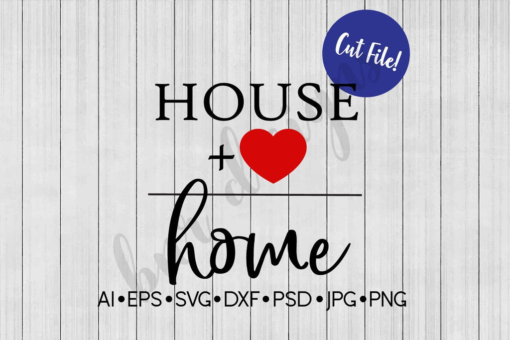 Home SVG - So Fontsy