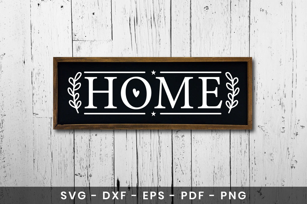 Home SVG | Thanksgiving Sign SVG - So Fontsy