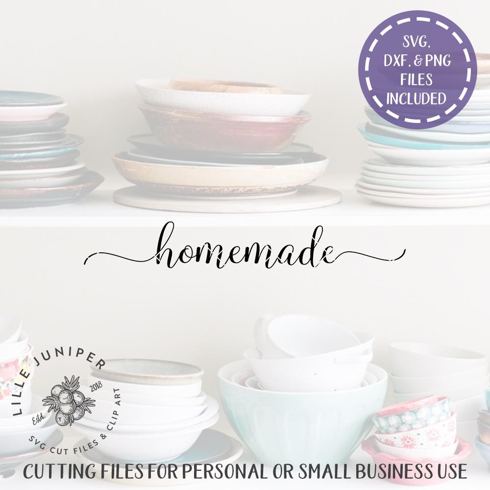 Homemade SVG | Rustic Sign SVG - So Fontsy
