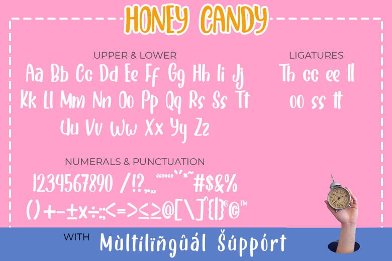 Honey Candy - So Fontsy