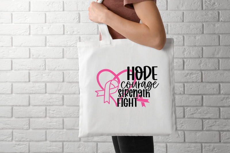 Hope courage strength fight SVG - So Fontsy