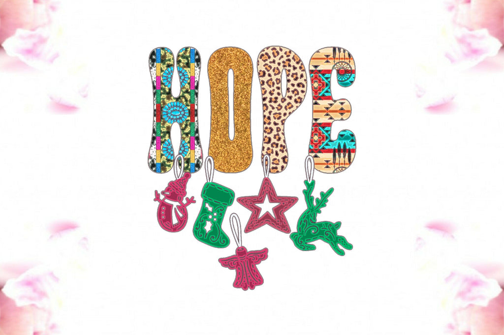 Hope Jesus Christmas Sublimation - So Fontsy