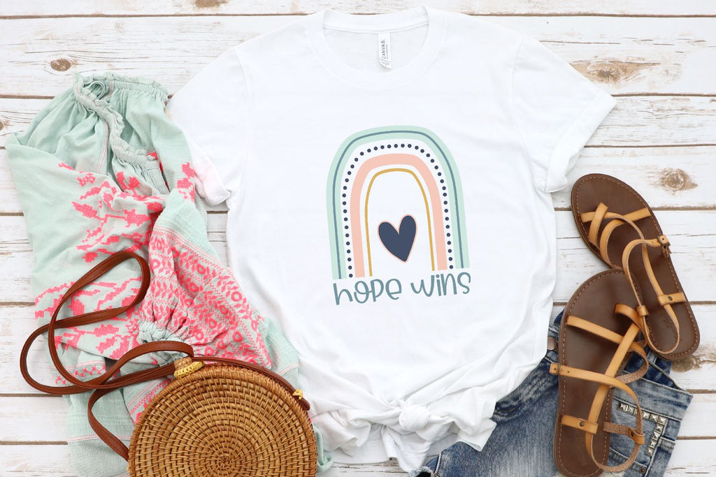 Hope Wins Boho Rainbow - So Fontsy