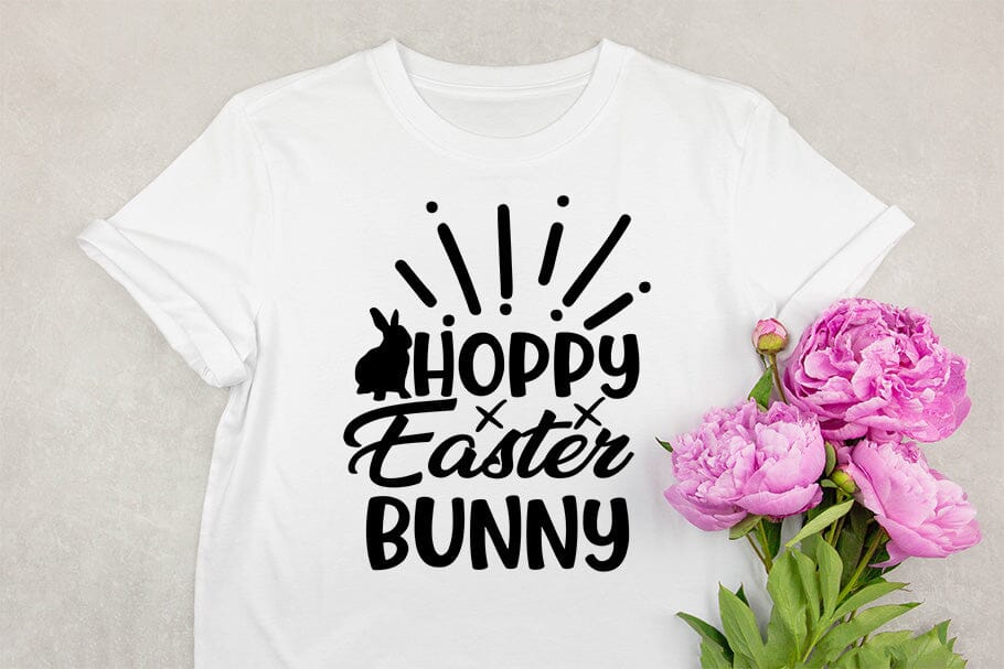 Hoppy Easter bunny - So Fontsy