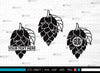 Hops Monogram SVG | Beer Hops Svg | Beer Gift Svg | Hops Plant Svg ...