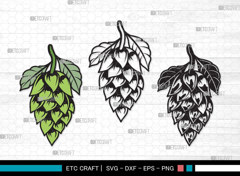 Hops SVG | Beer Hops Svg | Beer Gift Svg | Hops Plant Svg | Beer Man ...