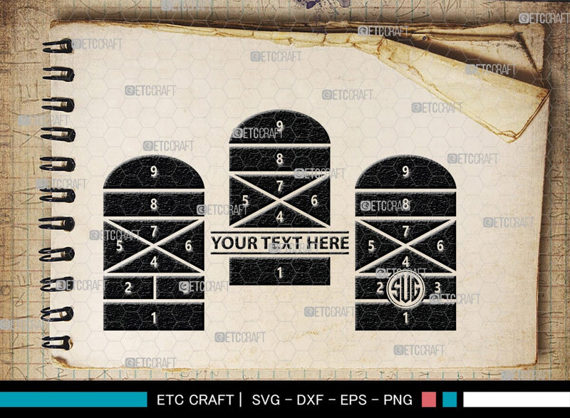 Hopscotch Monogram, Hopscotch Silhouette, Hopscotch SVG, Game Hopscotch ...