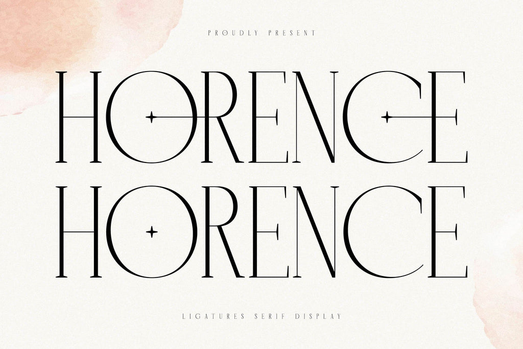 Horence Typeface - So Fontsy