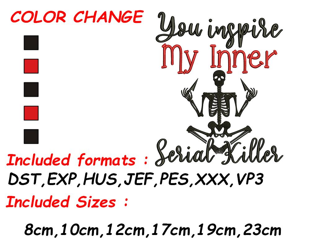 Horror Embroidery, Serial Killer, Mystery Gift, Serial Killers, Crime ...