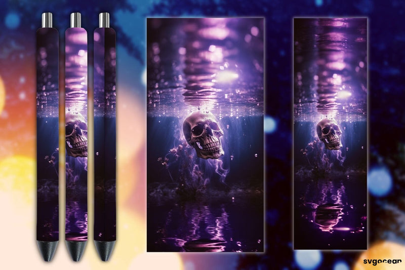 Horror Halloween Pen Wrap Bundle | Sublimation - So Fontsy