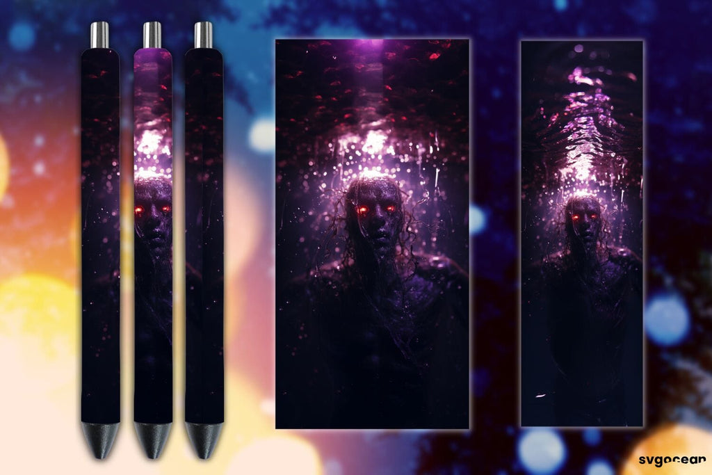 Horror Halloween Pen Wrap Bundle | Sublimation - So Fontsy