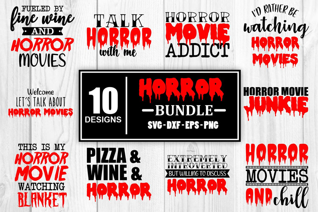 Horror Movie Svg Horror Svg Bundle Horror Movies Bundle Svg Slasher Sv ...