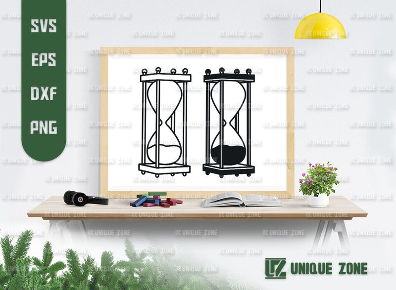 Hourglass SVG Bundle, Hourglass Silhouette, Hourglass Clock Svg ...