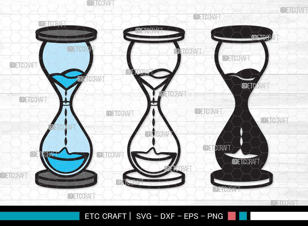 Hourglass SVG | Hour Glass Svg | Clock Svg | Time Svg | Sandglass ...