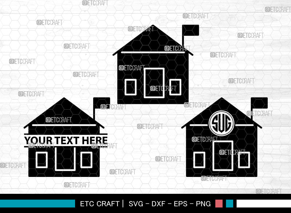 House Icons Monogram, House Svg, House roof Svg, Houses, Homes, House ...