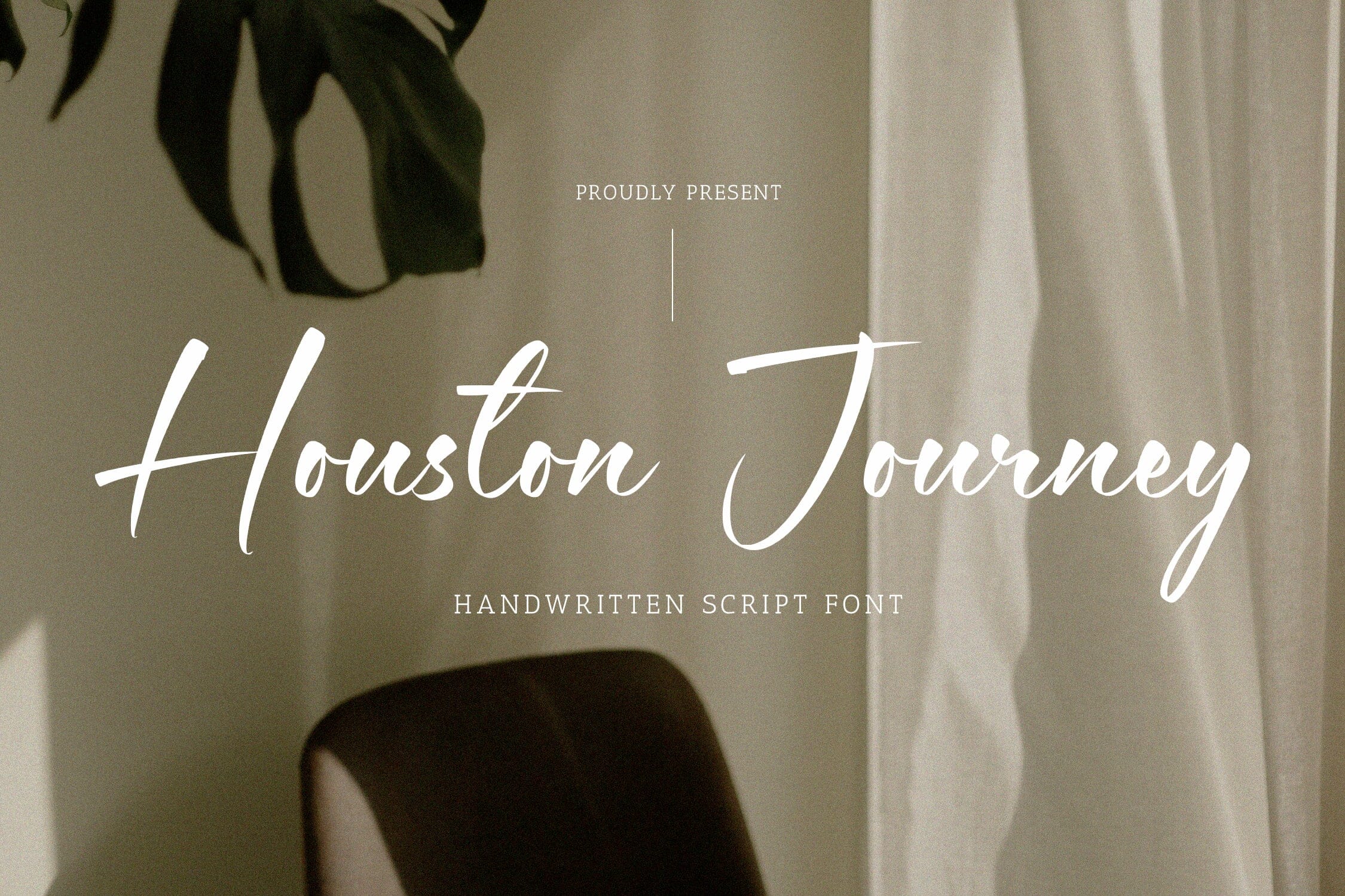 Houston Journey - Handwritten Script font - So Fontsy