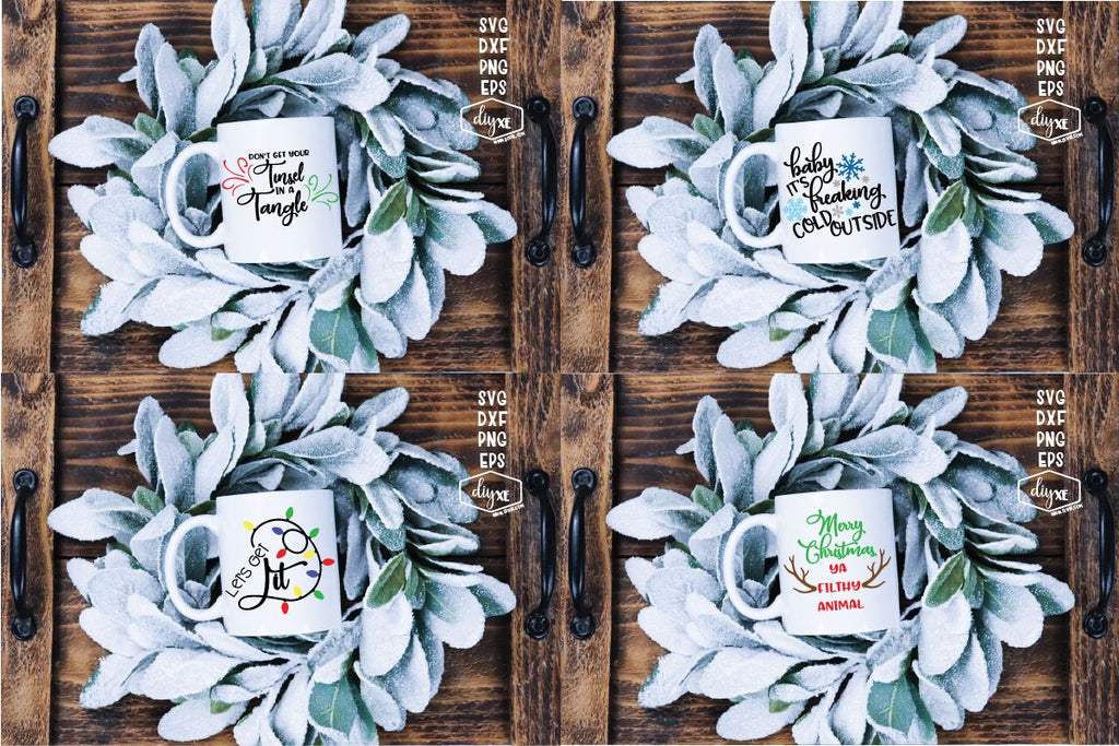 Huge Funny Christmas Bundle - So Fontsy