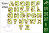 HUGE sport ball name letters set. 182 x 2 layer letters. - So Fontsy