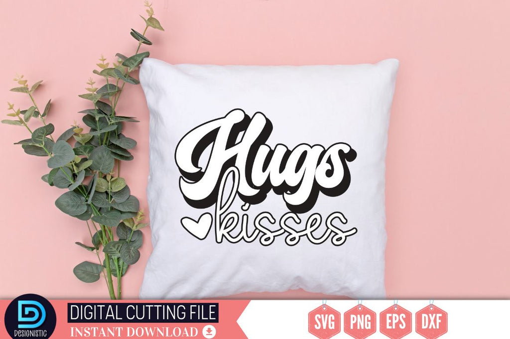 Hugs kisses SVG - So Fontsy