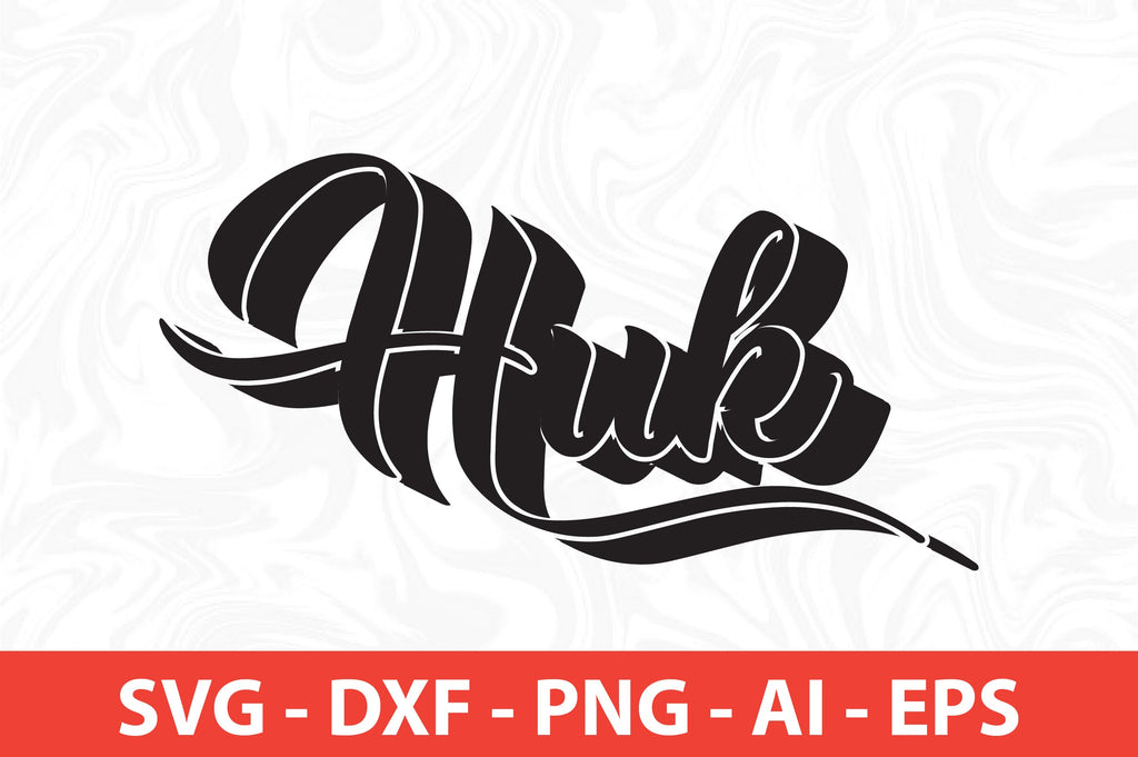 huk svg - So Fontsy