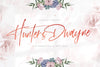 Hunthers Dwayne - Handwritten Font - So Fontsy