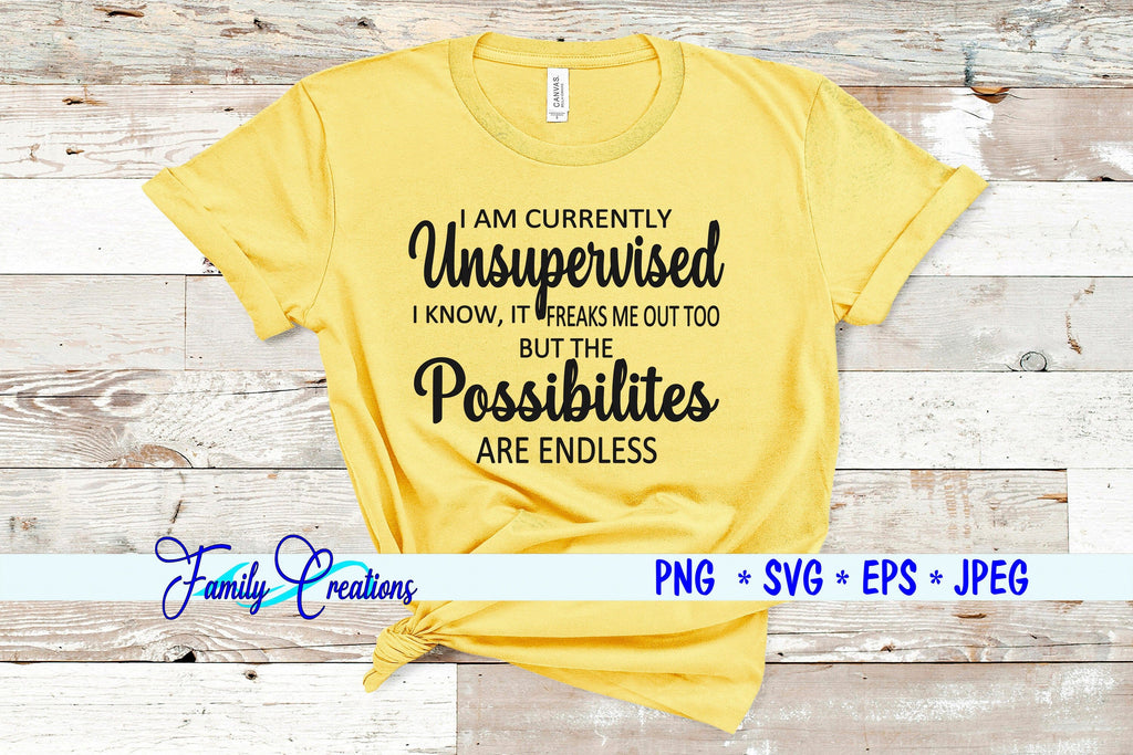 I am Currently Unsupervised - So Fontsy