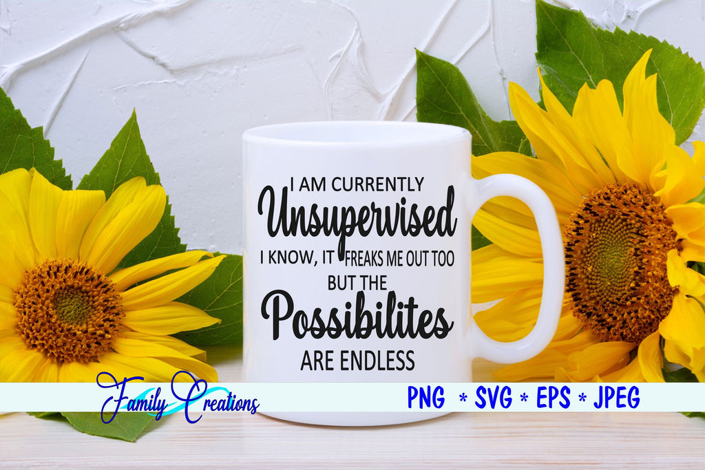 I am Currently Unsupervised - So Fontsy