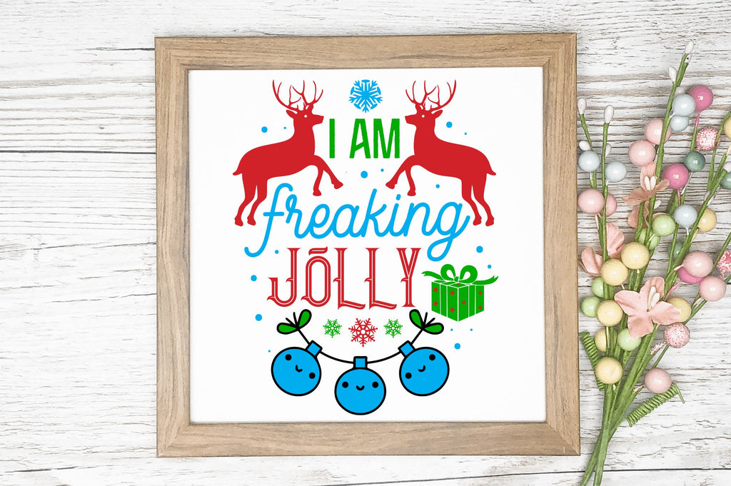 I am freaking jolly SVG Design - So Fontsy