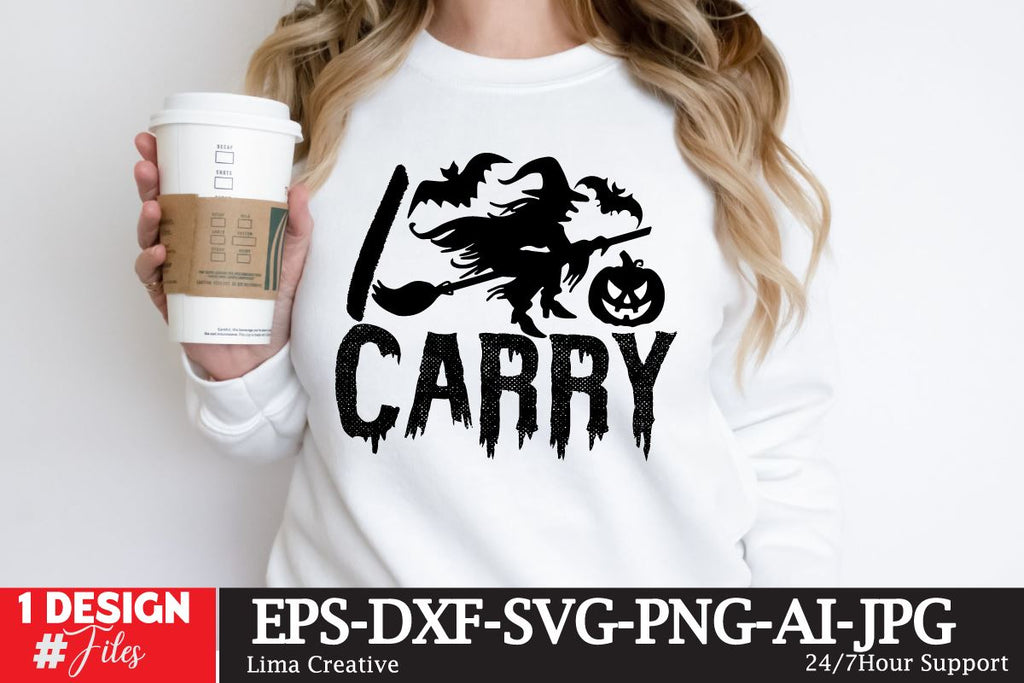 I Carry SVG Cute File - So Fontsy