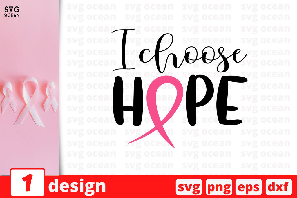 I choose hope SVG Cut File - So Fontsy